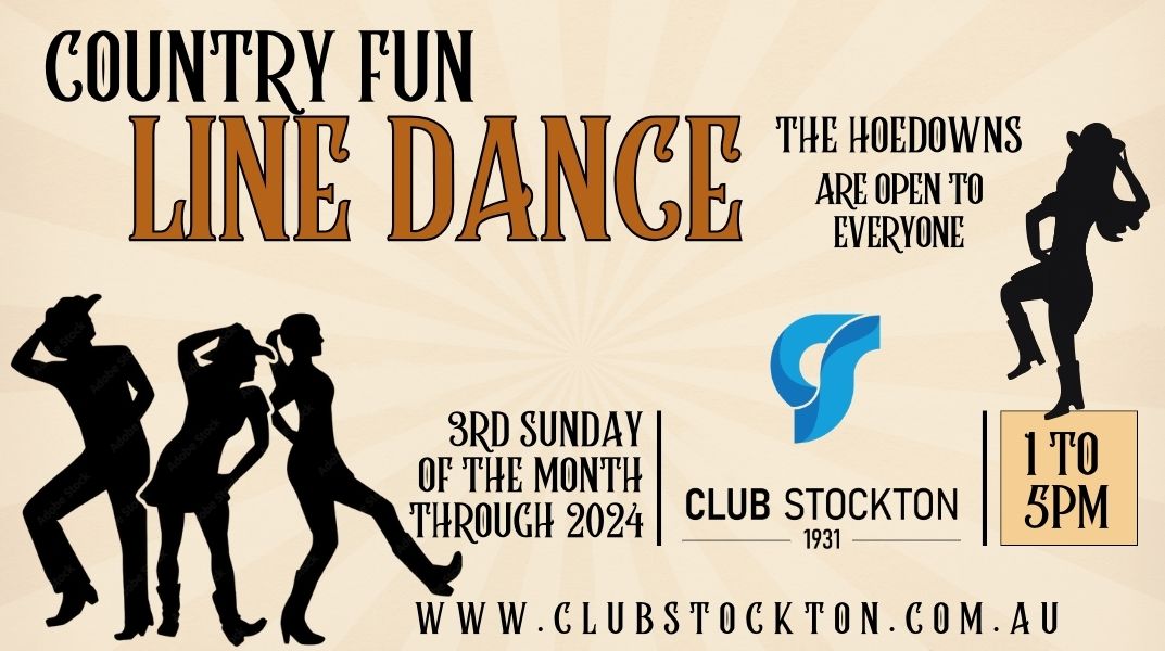 Country Fun Line Dance - Club Stockton