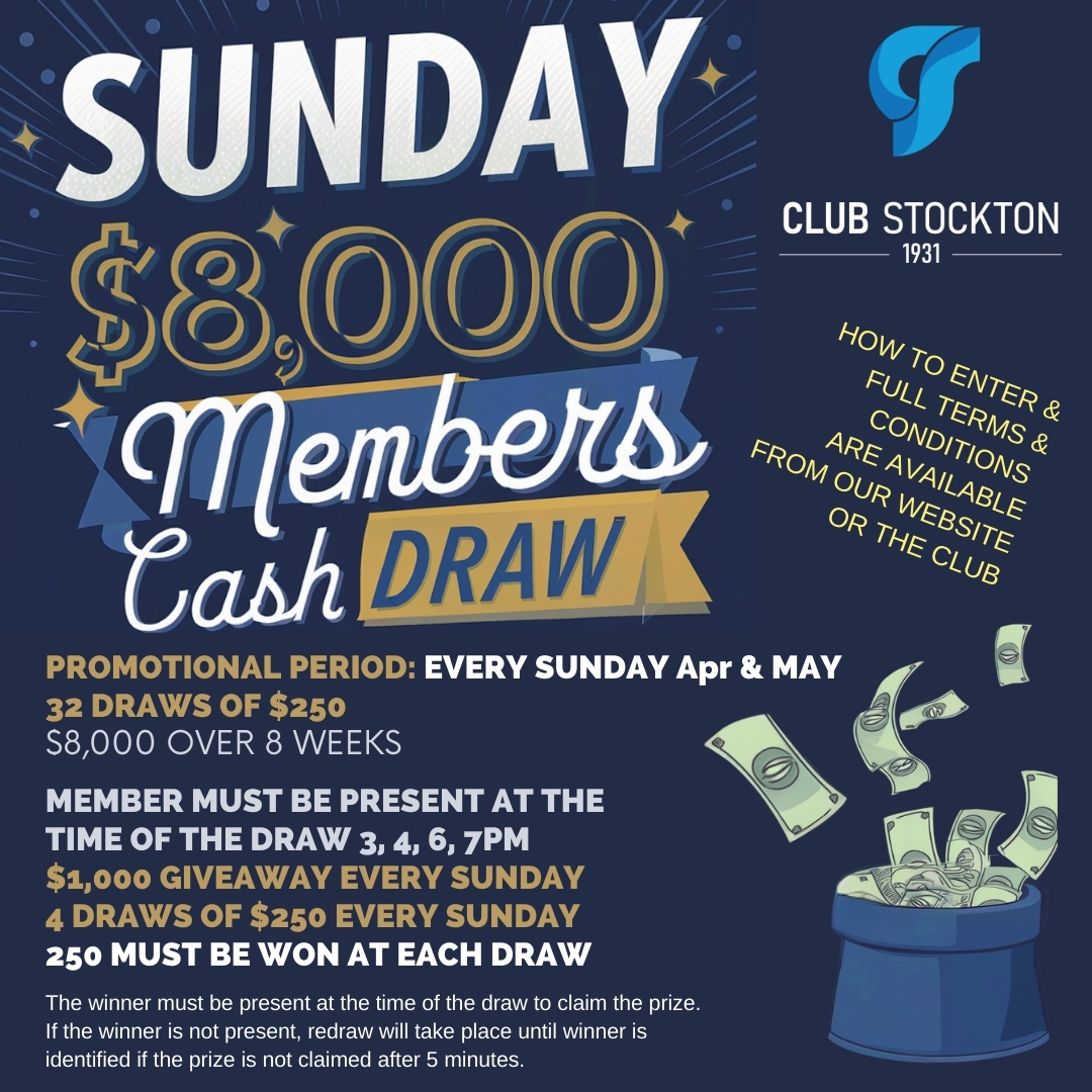 Club Stockton - Live Music, Live Sport & Dinning - Club Stockton