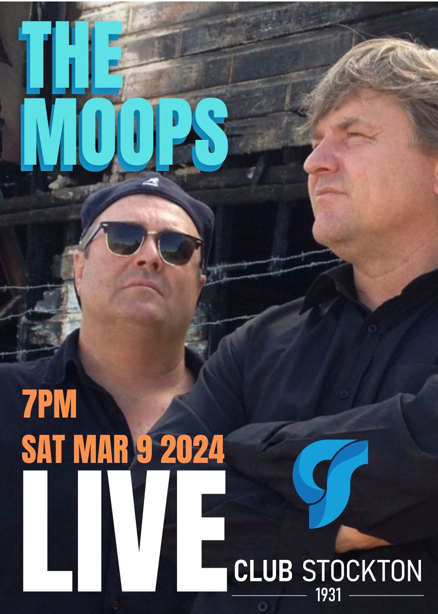 The Moops performing live - Club Stockton