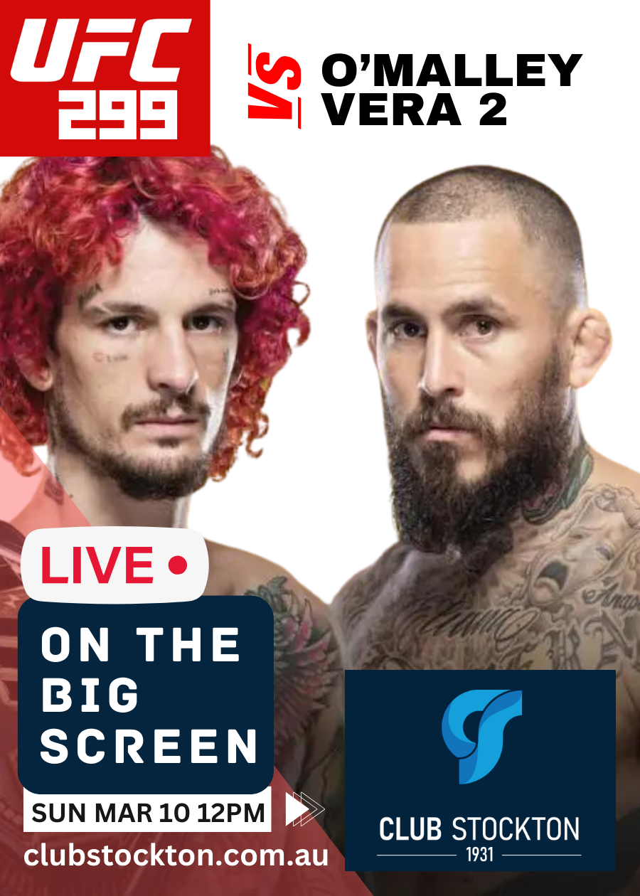 UFC 299 O'Malley vs Vera 2 - Club Stockton